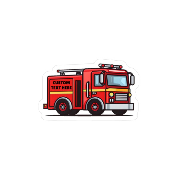 Fire Station Decal - Etsy