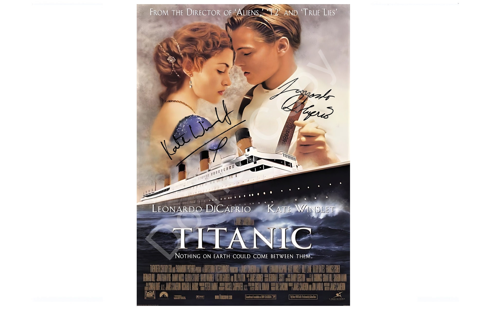 Titanic / Dicaprio / Winslet / Autograph Photo Print / Art - Etsy Australia