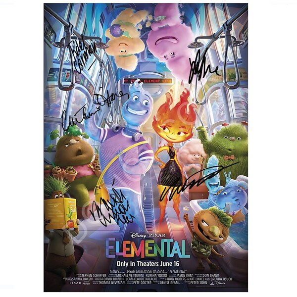 Elemental Movie Poster - Etsy