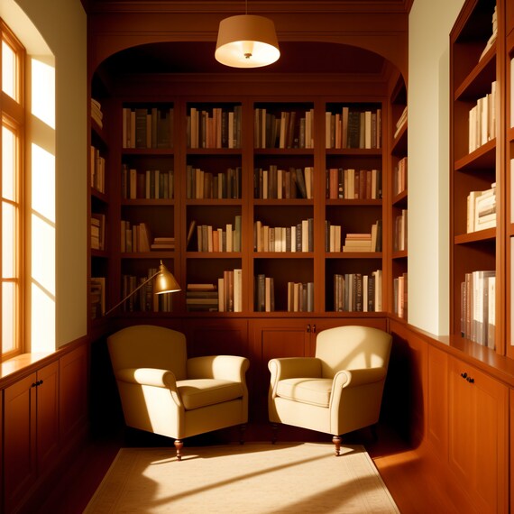 Vintage Home Library