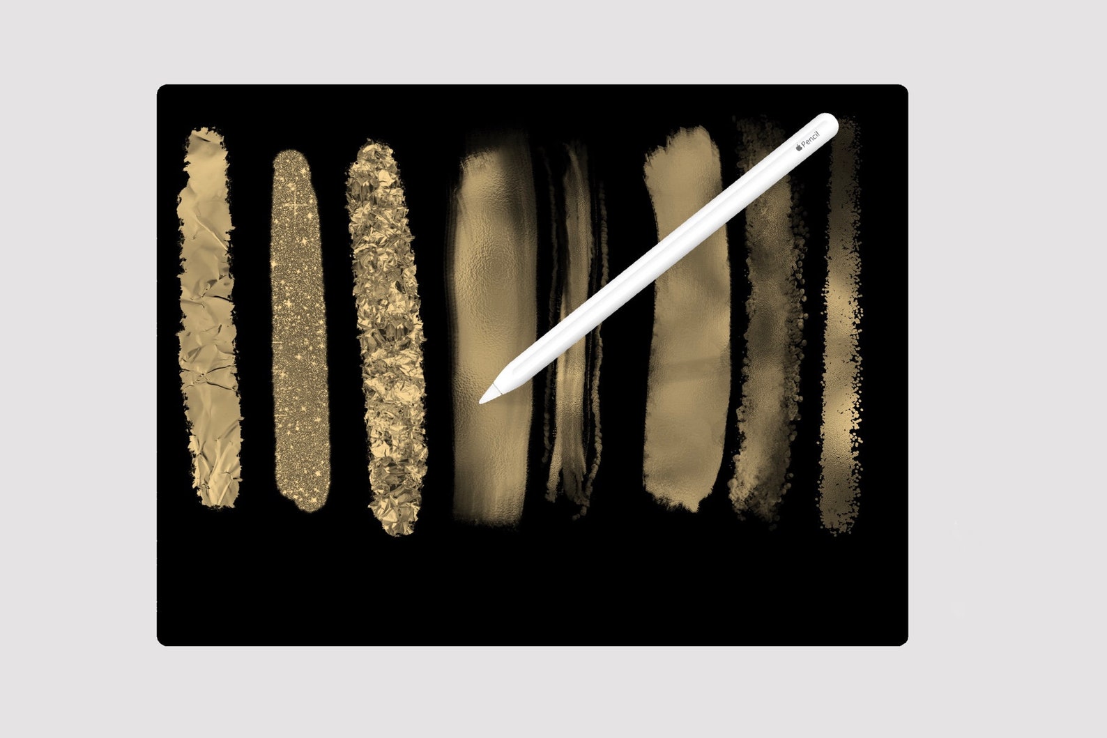 Procreate Metallic Foil Brushes - Etsy