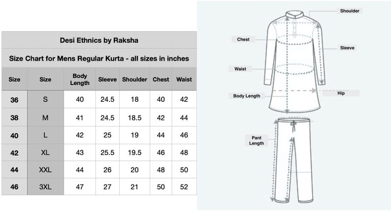 Mens Kurta - Indian Desi Kurta. Men’s Ethnic Wear, Trending Printed ...