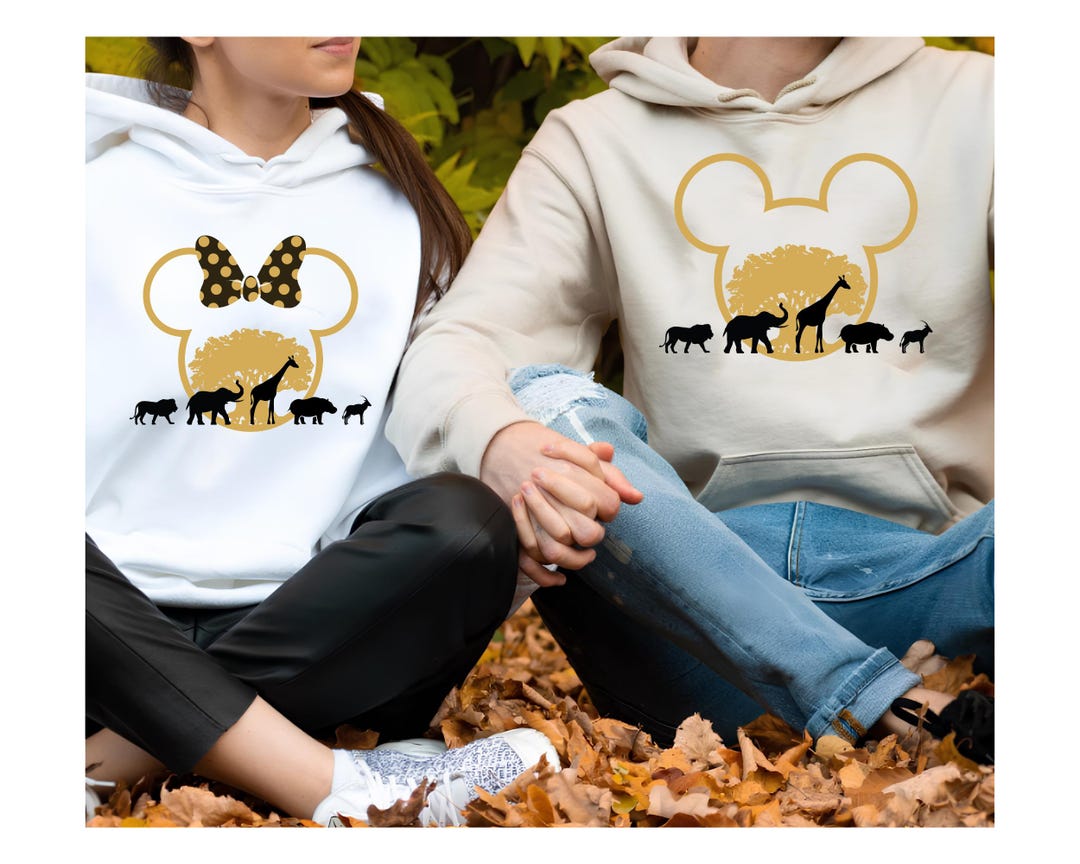 Disney Animal Kingdom Hoodie, Safari Family Matching Hoodie, Disney ...