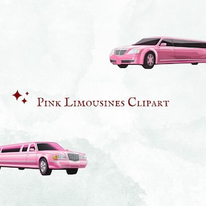Pink Limousine Clipart - 10 PNG Images - Limousines - Cars Clipart ...