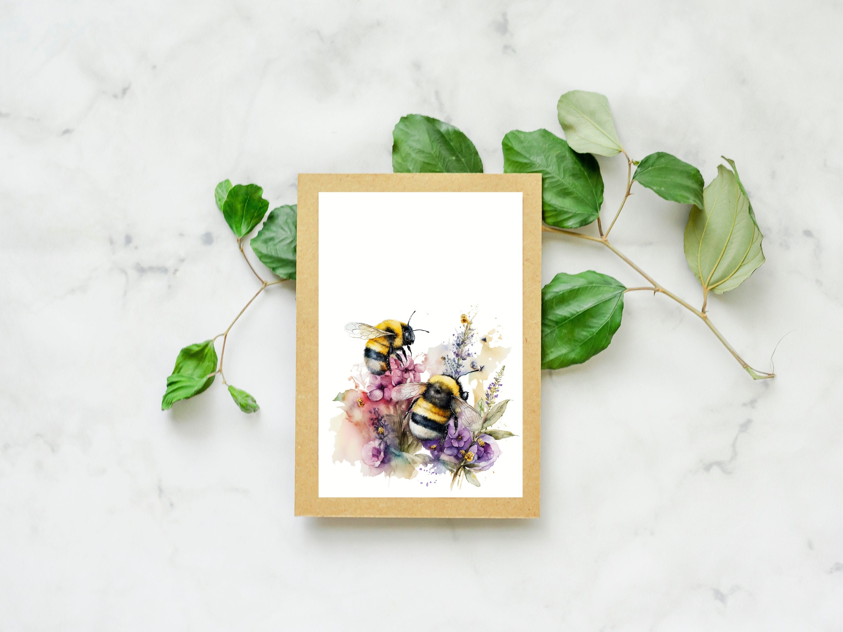 Watercolor Bumble Bee Clipart Bundle Watercolor Bumble Bee - Etsy