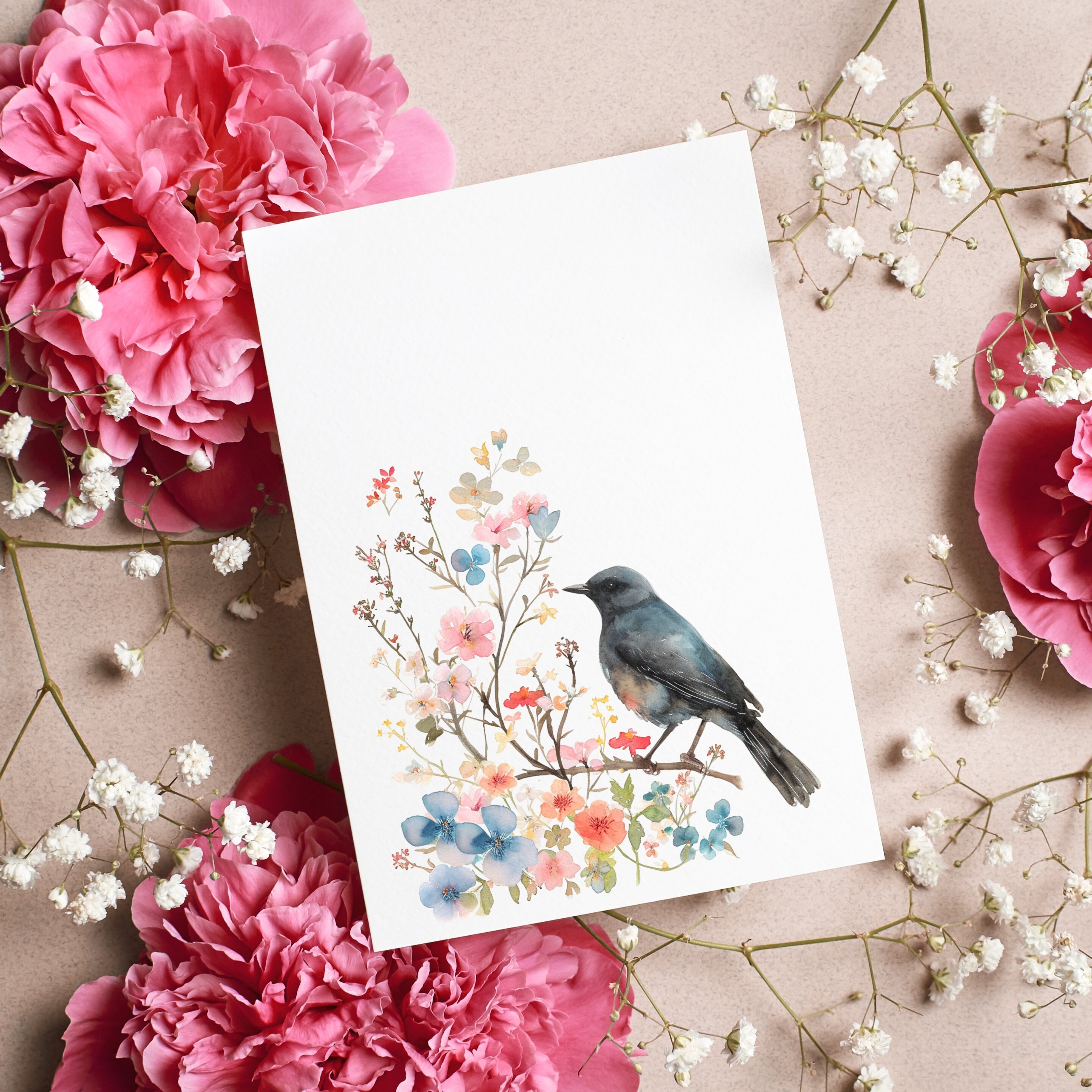 Watercolor American Dipper Clipart: Bird Nursery Art (digital Download ...
