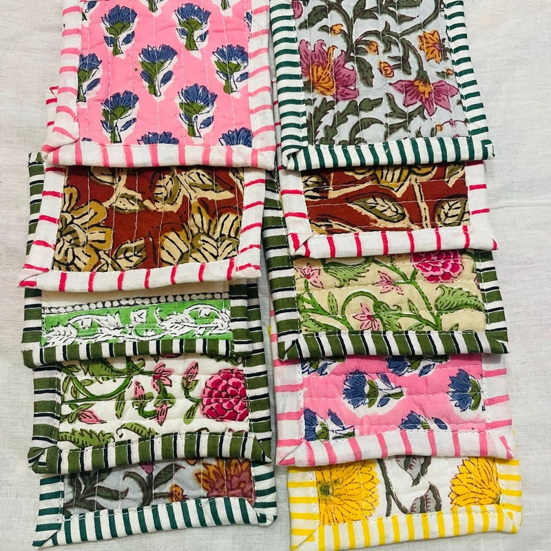 Quilted Coasters - Etsy