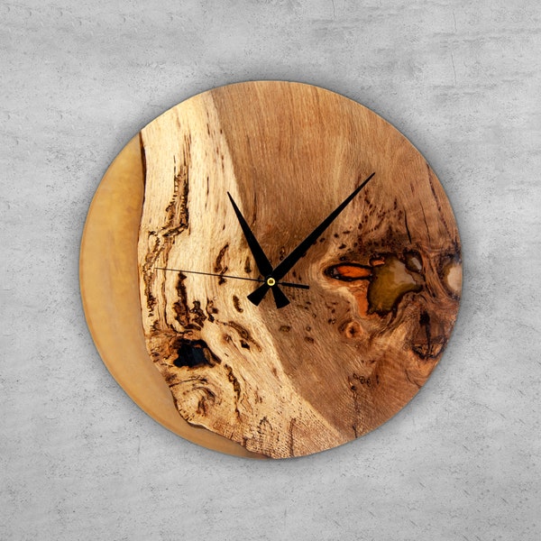 Handmade Wood Clock - Etsy