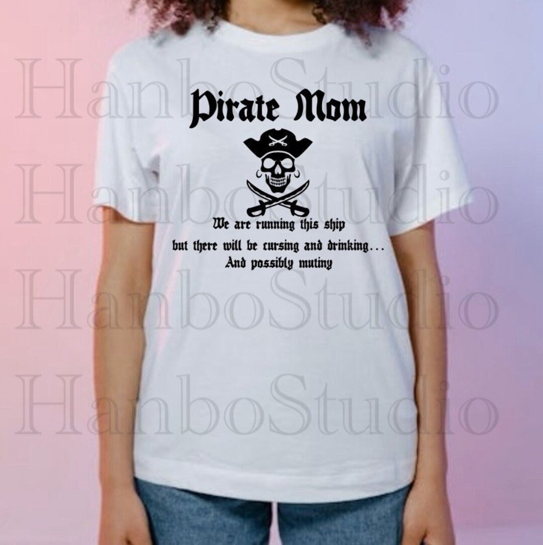 Pirate Mom SVG - Etsy