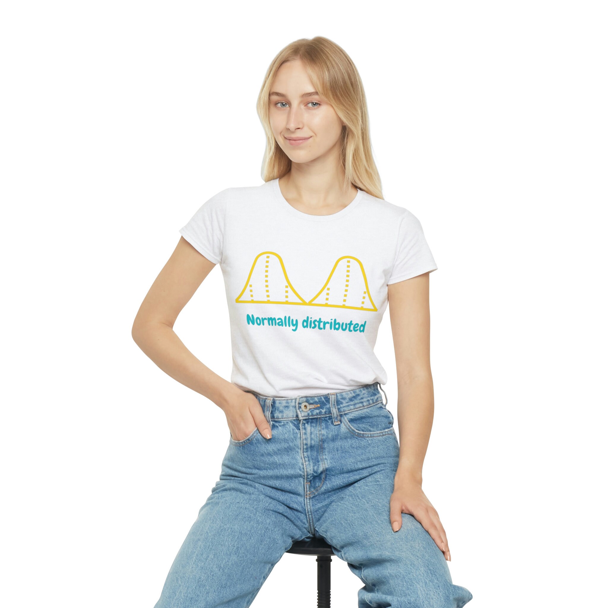 Data Science Women's Iconic T-shirt Statistics and Data Science With ...