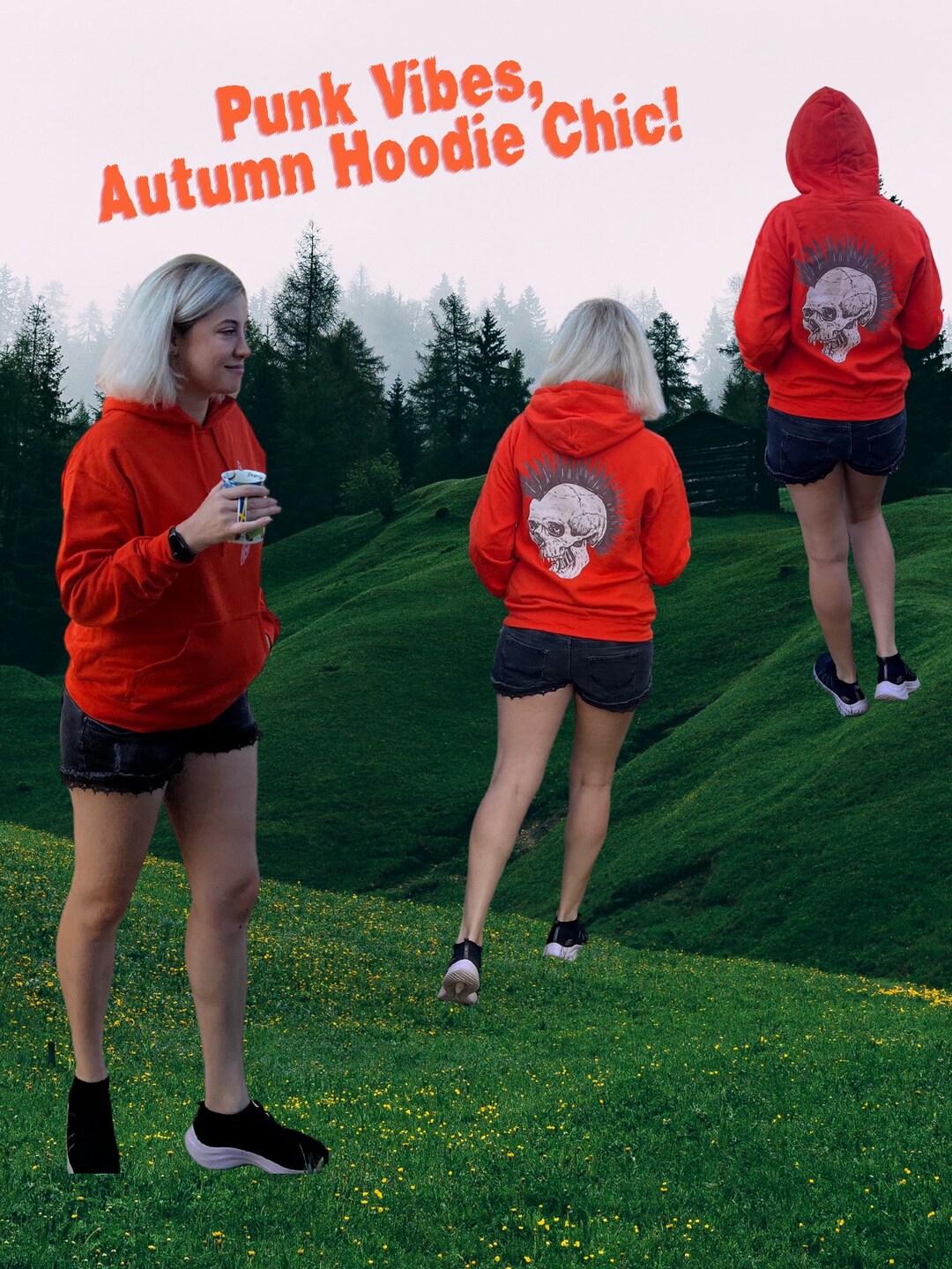 Perfect Cute Cozy Fall Hooded Aesthetic Comfy Anime Trendy - Etsy