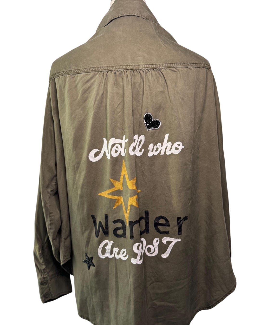 Upcycled Wander Star Utility Jacket XXL - Etsy