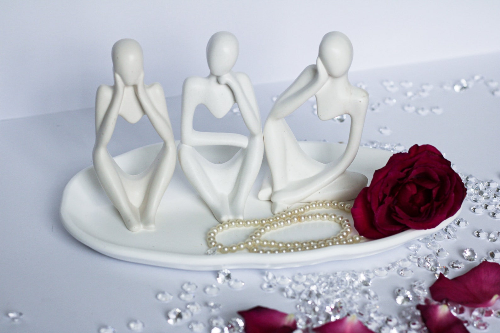 The Thinker Statues Abstract Art Home Ornaments Sculpture Contemporary ...