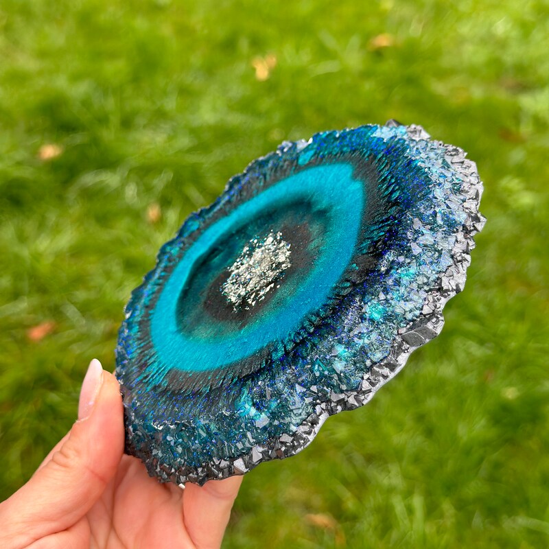 Crystal Coasters - Etsy