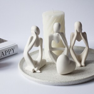 The Thinker Statues Abstract Art Home Ornaments Sculpture Contemporary ...