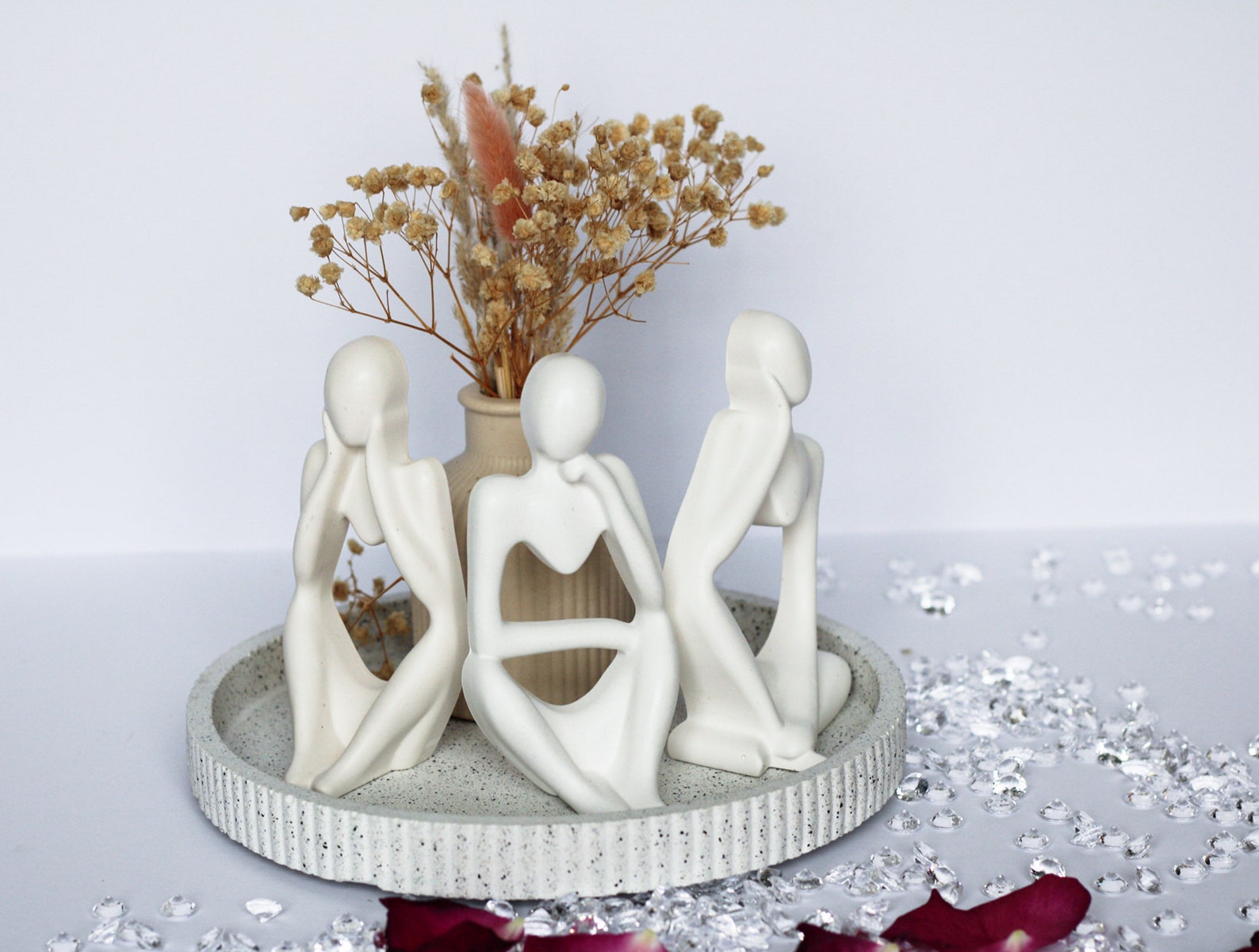 The Thinker Statues Abstract Art Home Ornaments Sculpture Contemporary ...