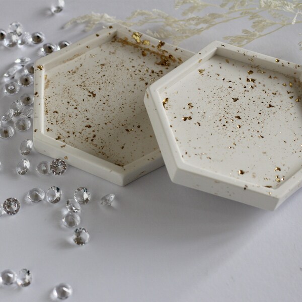 Hexagon Coasters - Etsy