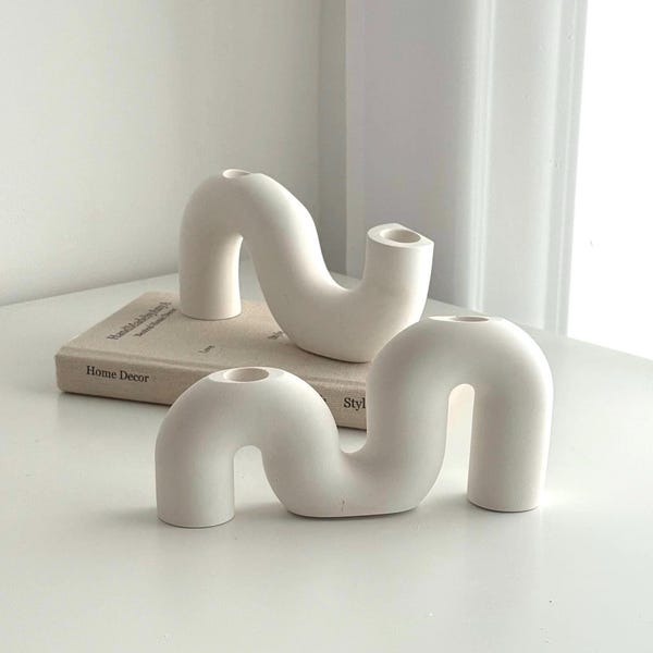 Eco Candlestick Holder - Etsy UK