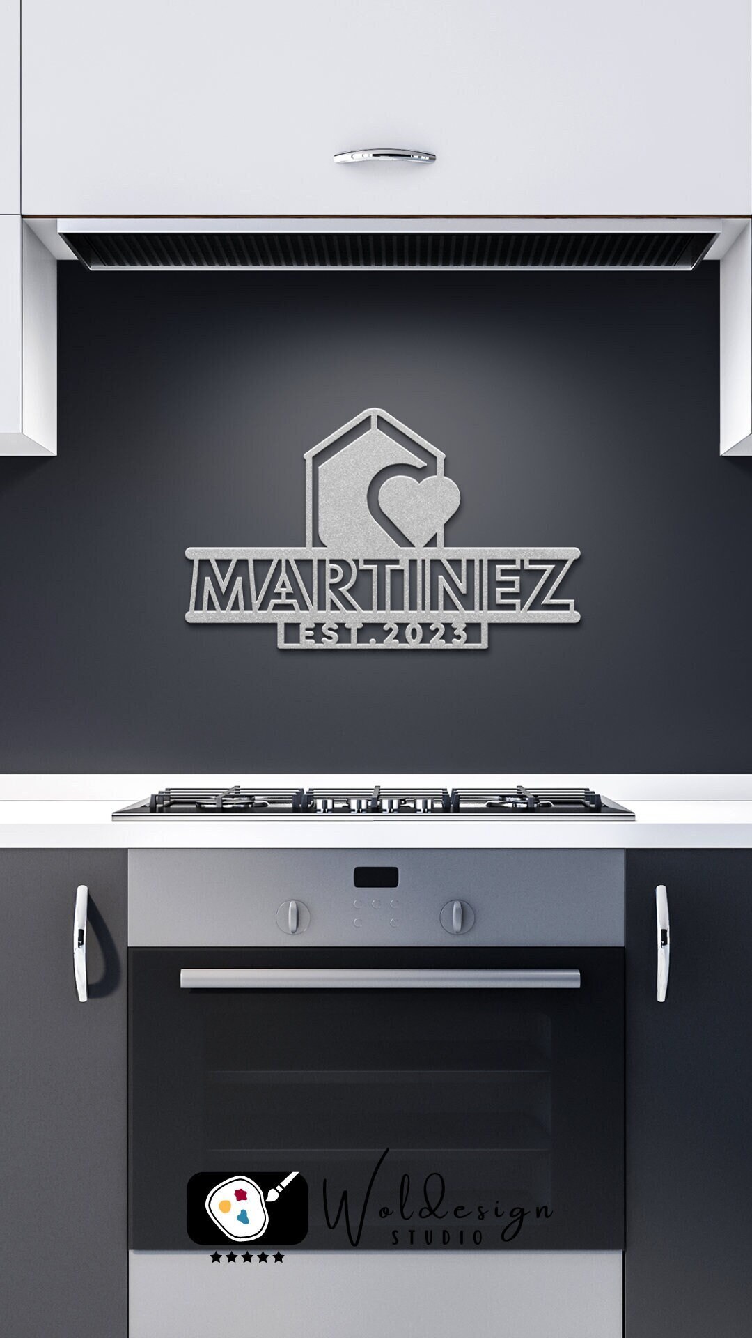 Last Name Sign Custom Family Sign Established Name Last Custom Sign ...