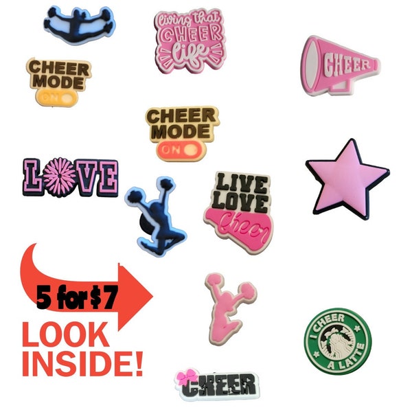 Cheer Charms for Pins - Etsy