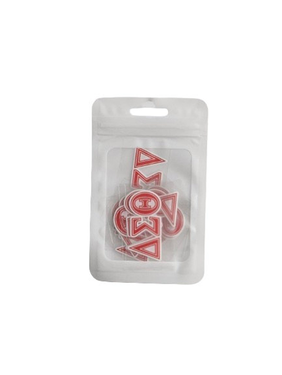 10 Sorority Decal Set Delta Decals DST Gift Red and White UVDTF Decals ...