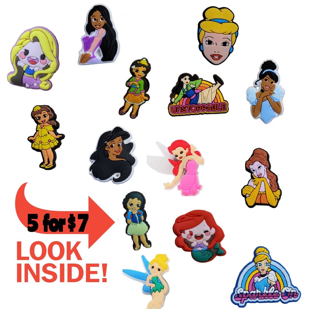5 Princess Charms Choose 5 Charms fairies Charms african American ...