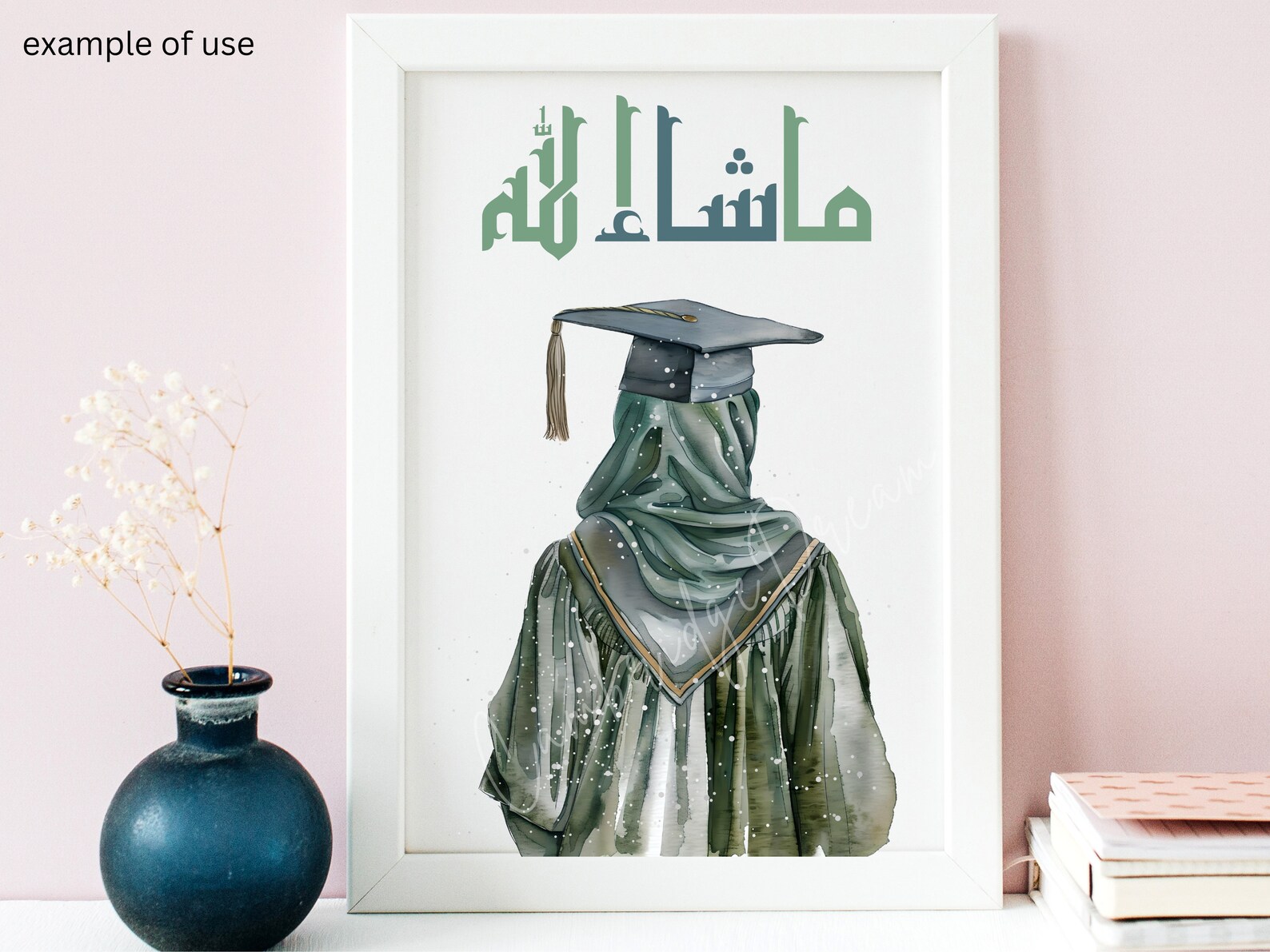 Hijabi Graduation 3 Digital Illustrations | Islamic Clipart | Graduated ...