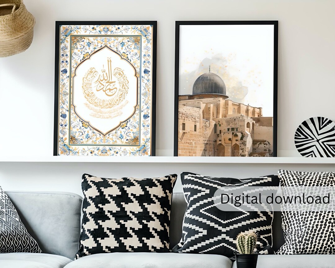 The Real Masjid Al Aqsa Digital Painting Mosque Aqsa Palestine Al Aqsa ...