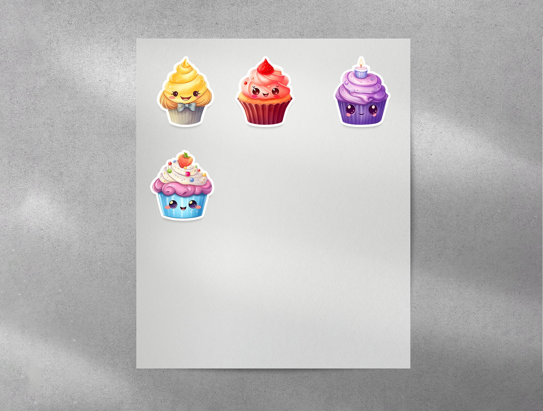 Cupcake Png Sticker Cupcake Sticker Png Sticker Png Bundle - Etsy