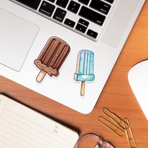 Popsicle PNG Summer Stickers, Sticker Png Bundle, Printable Stickers ...