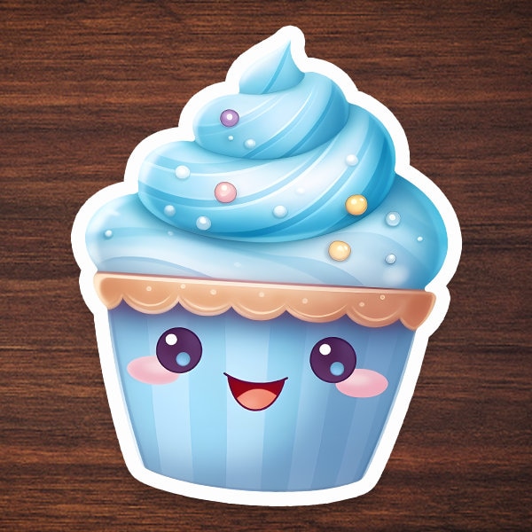 Cupcake Png Sticker Cupcake Sticker Png Sticker Png Bundle - Etsy