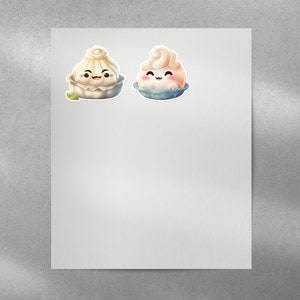 Dumpling PNG, Dumpling PNG Sticker, Sticker Bundle, Printable Sticker ...