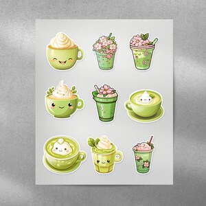 Matcha PNG Sticker, Kawaii Sticker, Matcha Sticker, Matcha Tea Clipart ...