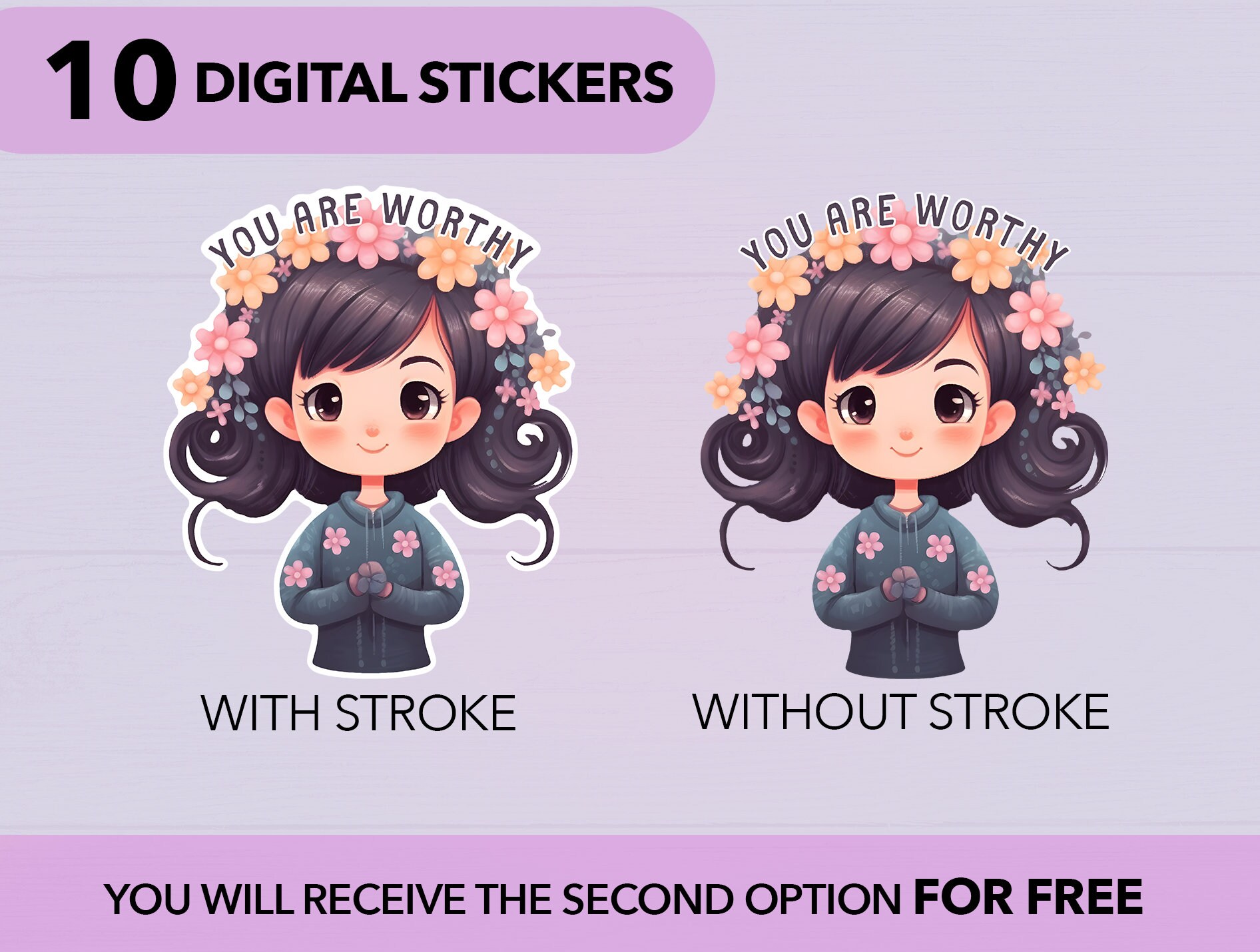 Mental Health Png Sticker, Self Care Sticker Png, Sticker Png Bundle ...