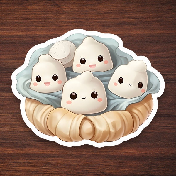 Dumpling PNG Dumpling PNG Sticker Sticker Bundle Printable - Etsy