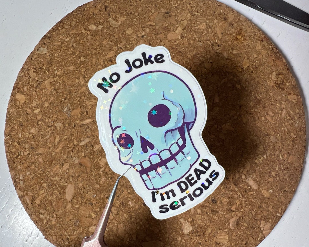 Funny Quote Sticker, Vinyl Sticker, Die-cut Sticker, Serious Sticker ...