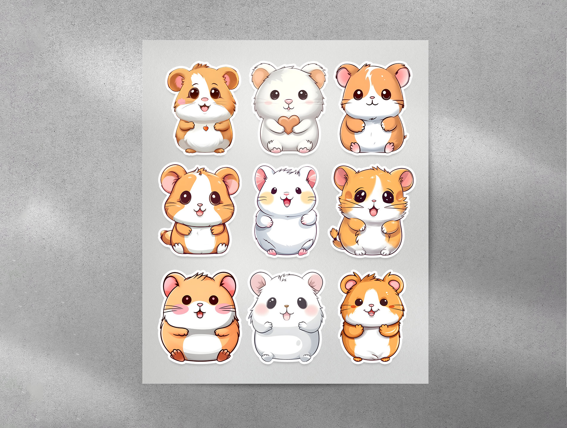 Hamster PNG Kawaii Sticker, Hamster Sticker, Hamster Clip Art, Sticker ...