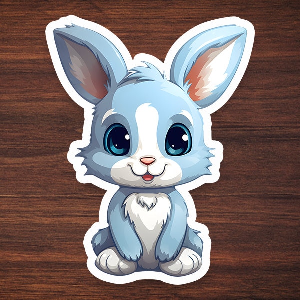 Bunny PNG Rabbit PNG Sticker Sticker Png Bundle Printable - Etsy