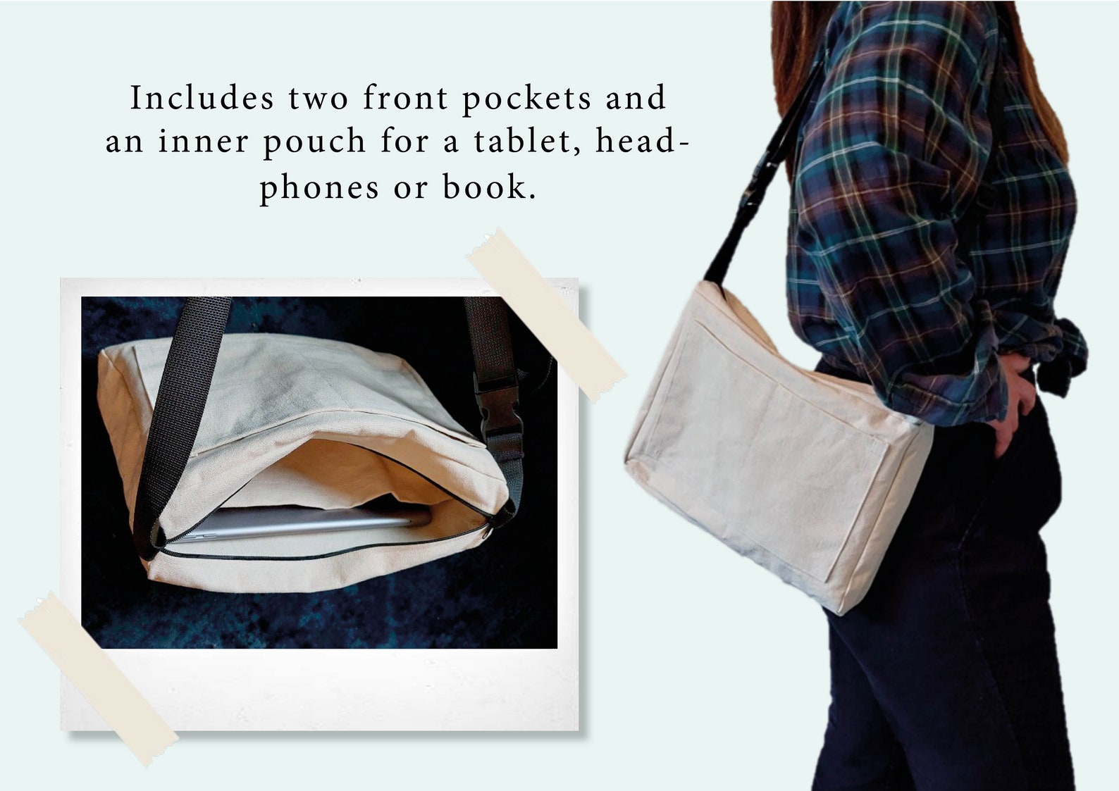 Bag Sewing Pattern PDF | Cross Body Bag Pattern | Travel Bag Pattern ...