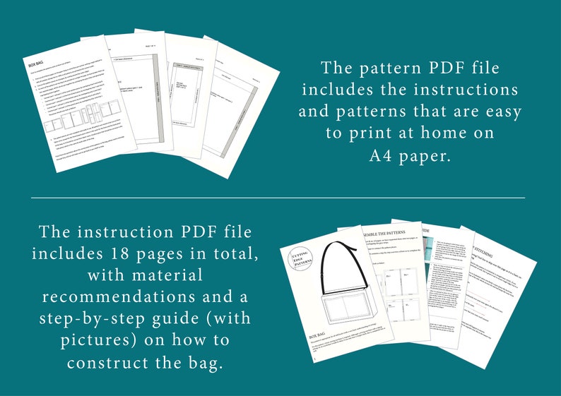 Bag Sewing Pattern PDF | Cross Body Bag Pattern | Travel Bag Pattern ...