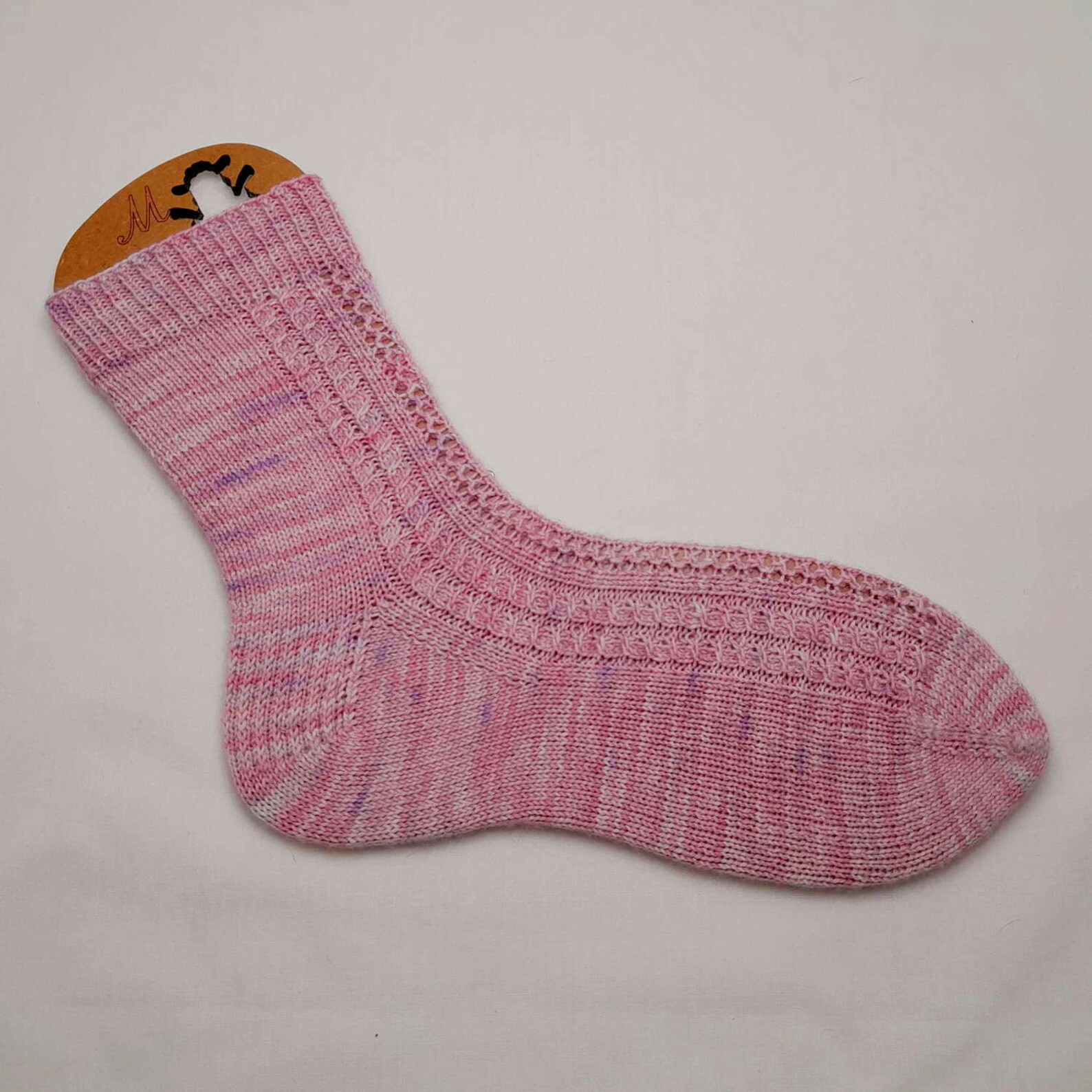 Cables and Lace Toe up Sock Pattern - Etsy