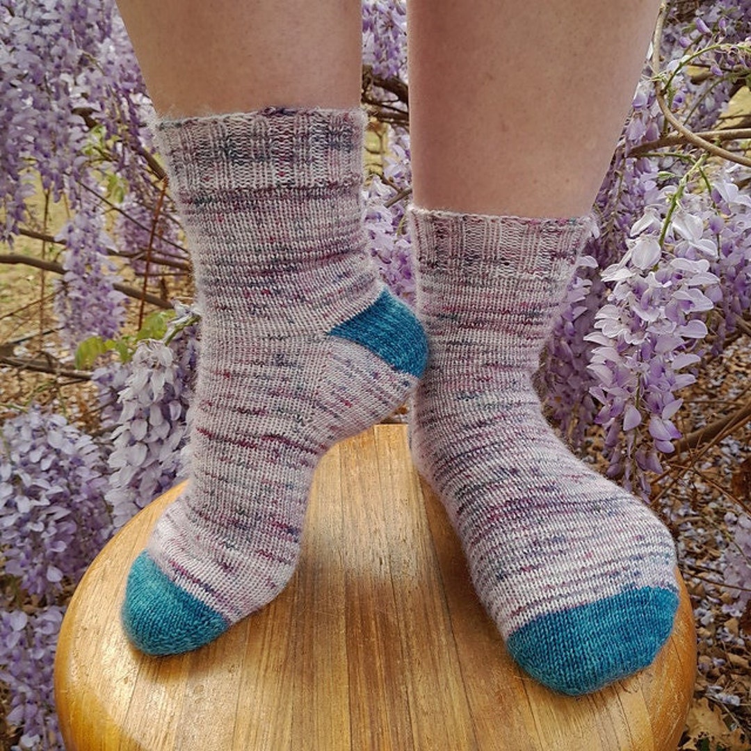DB Toe up Socks Knitting Pattern - Etsy