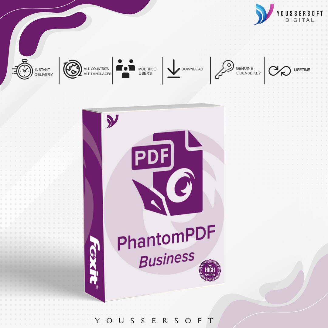 Foxit Phantom PDF Editor 12 for Windows Lifetime - Etsy