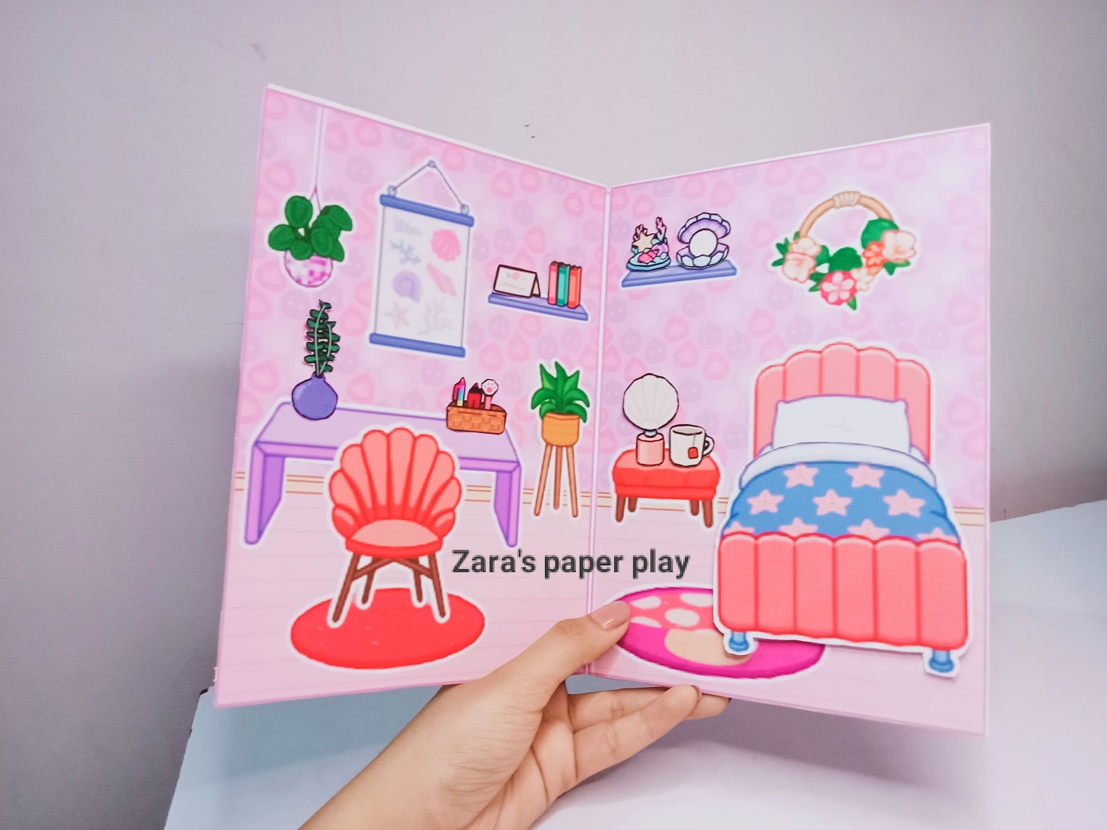 Casa Toca Boca Imprimible / Manualidad de Papel Toca Boca / Casa de ...