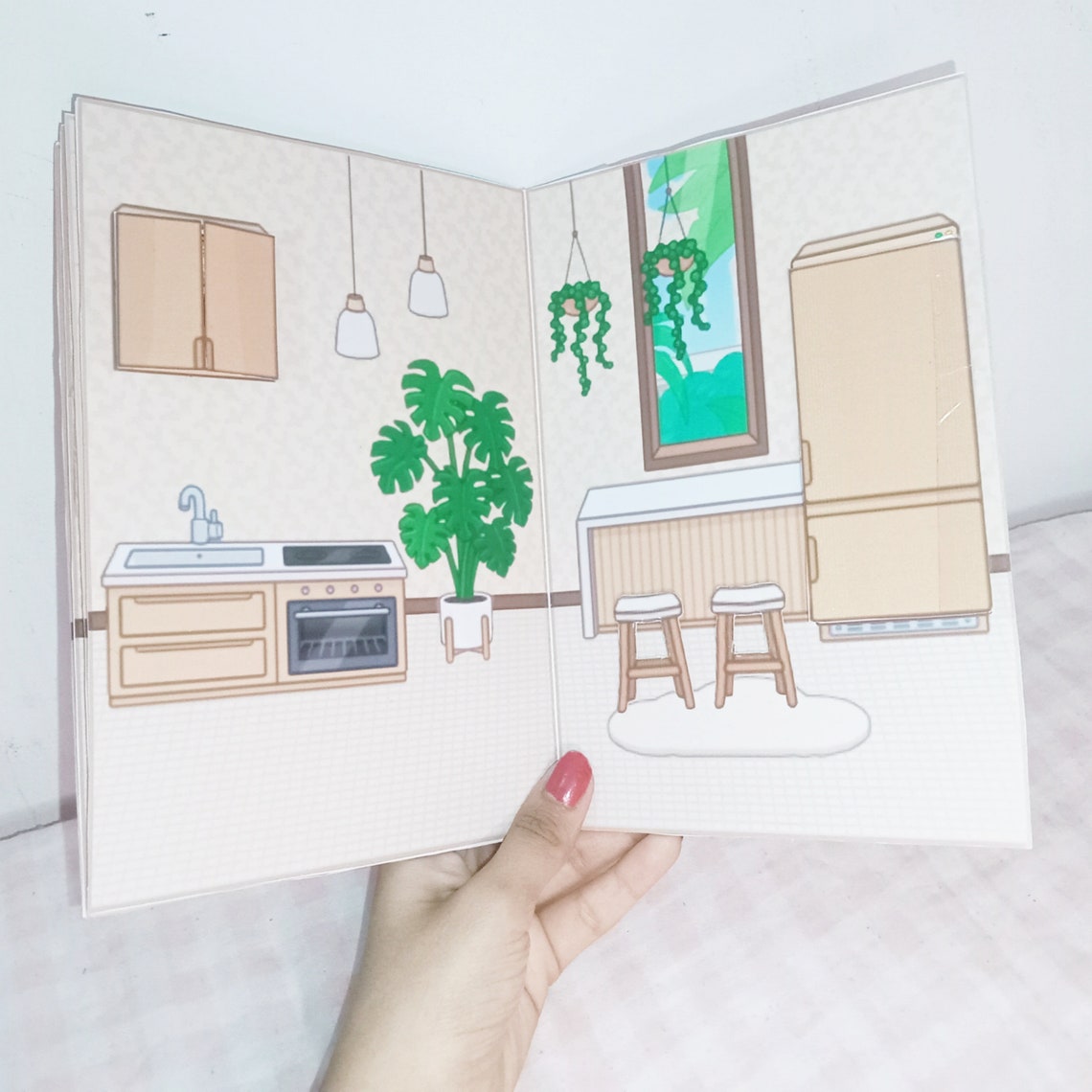 Printable Toca Boca House / Digital Prints / Paper Doll House / Quiet ...