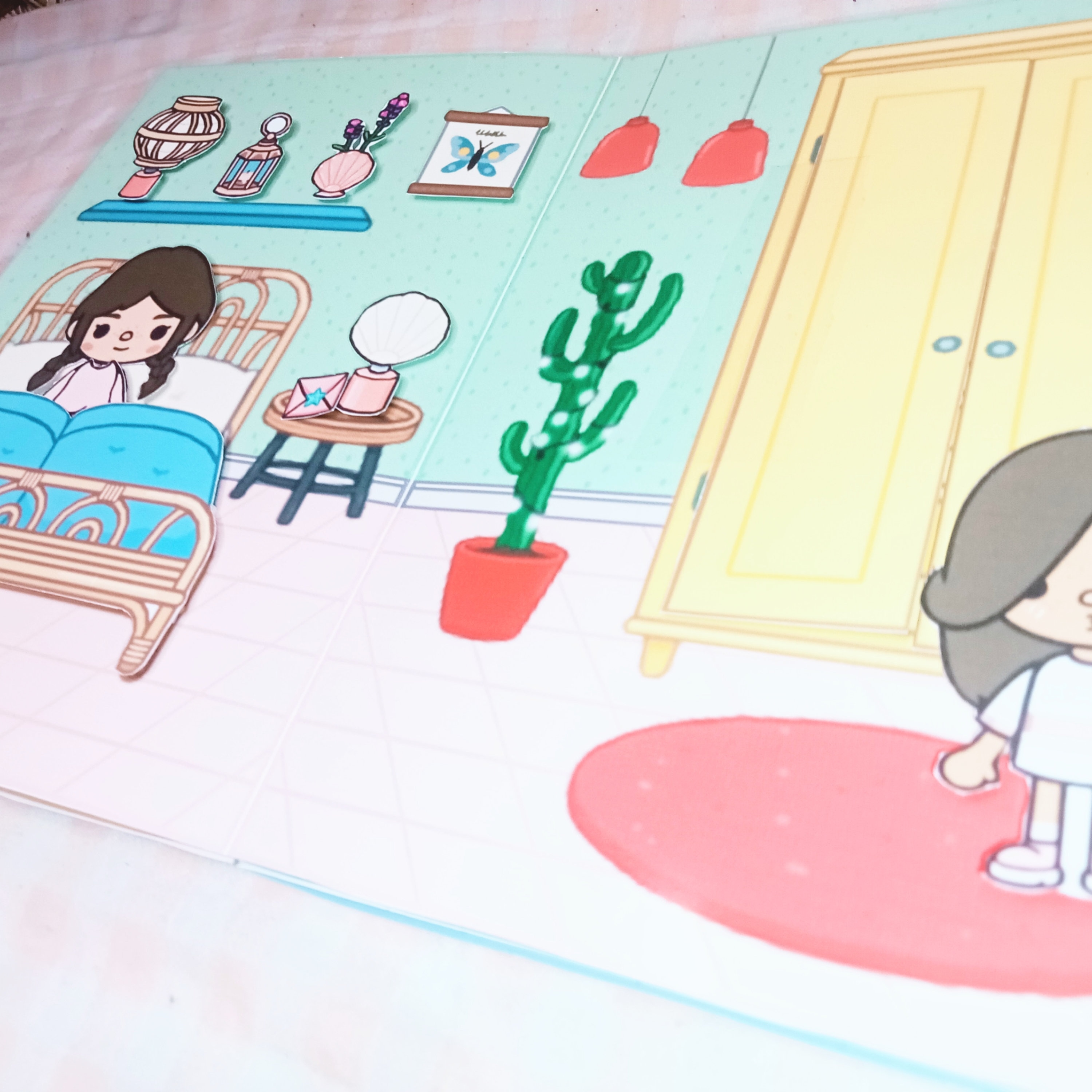 Printable Toca Boca House / Toca Boca Paper Craft / Paper Doll - Etsy