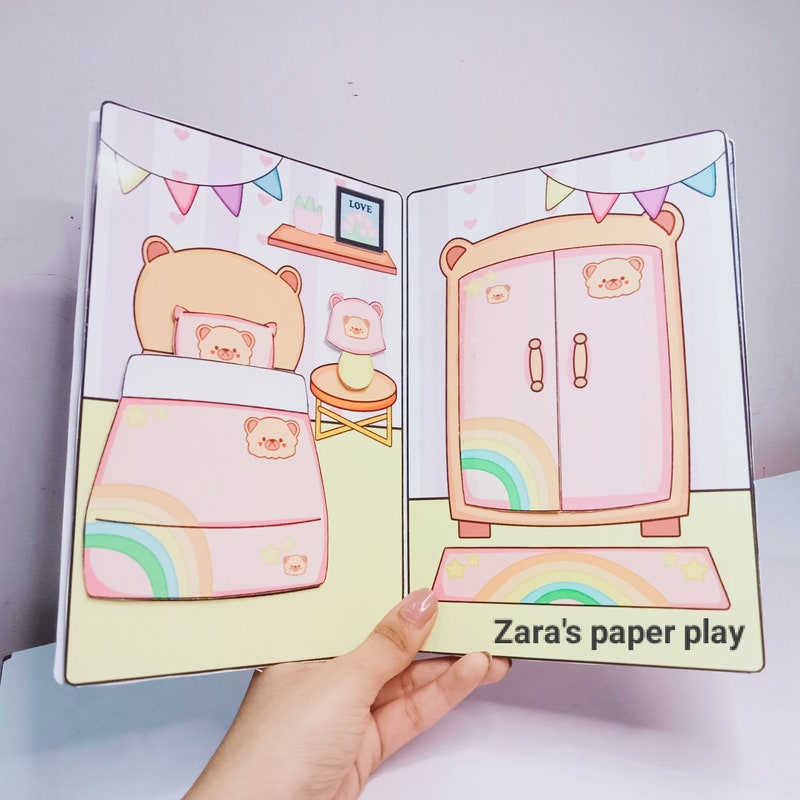 Toca Paper Doll House - Etsy