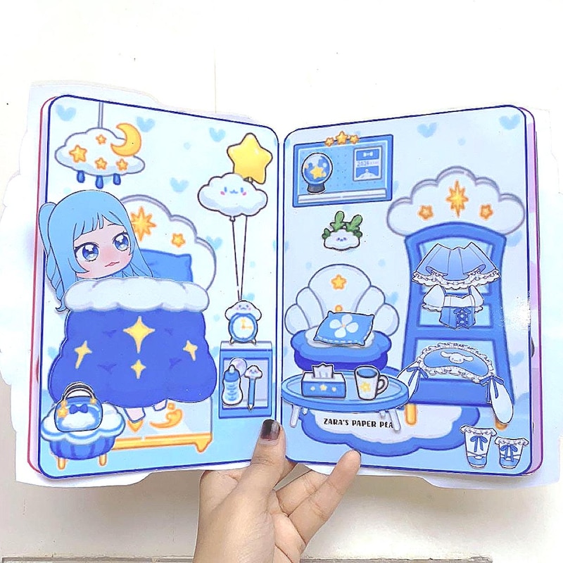 Printable Gacha Paper Dolls - Etsy