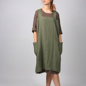 Cross Back Pinafore Sewing Pattern, A4/letter PDF Sewing Pattern, Apron ...