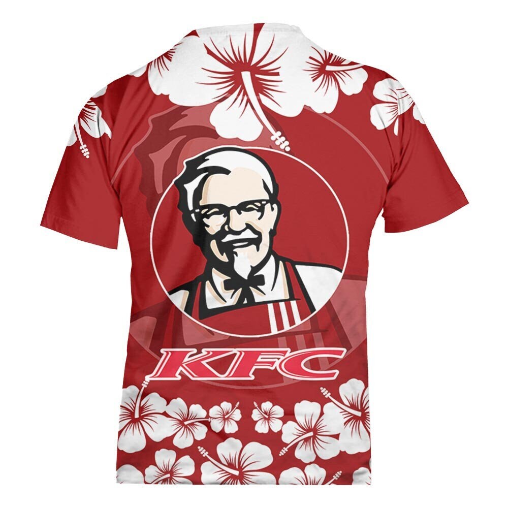KFC Food Tropical Flower Aloha Hawaiian Shirts sold by Idris Ahmed ...